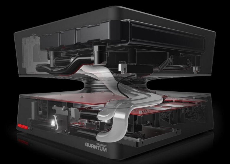 AMD Project Quantum s Intel CPU | Diit.cz